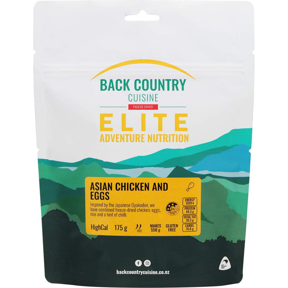 Elite Asian Chicken and Eggs — Back Country Cuisine