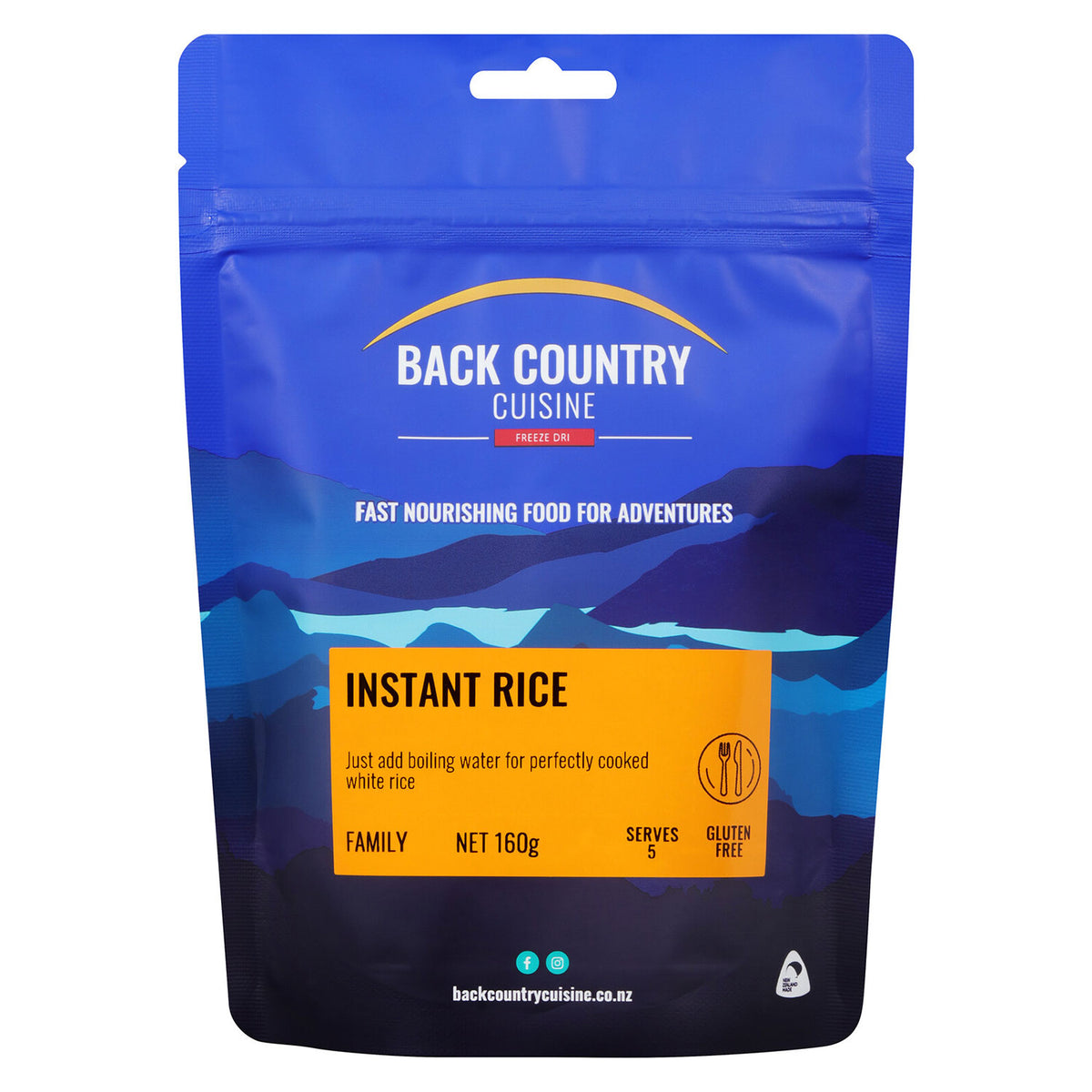 Instant Rice — Back Country Cuisine